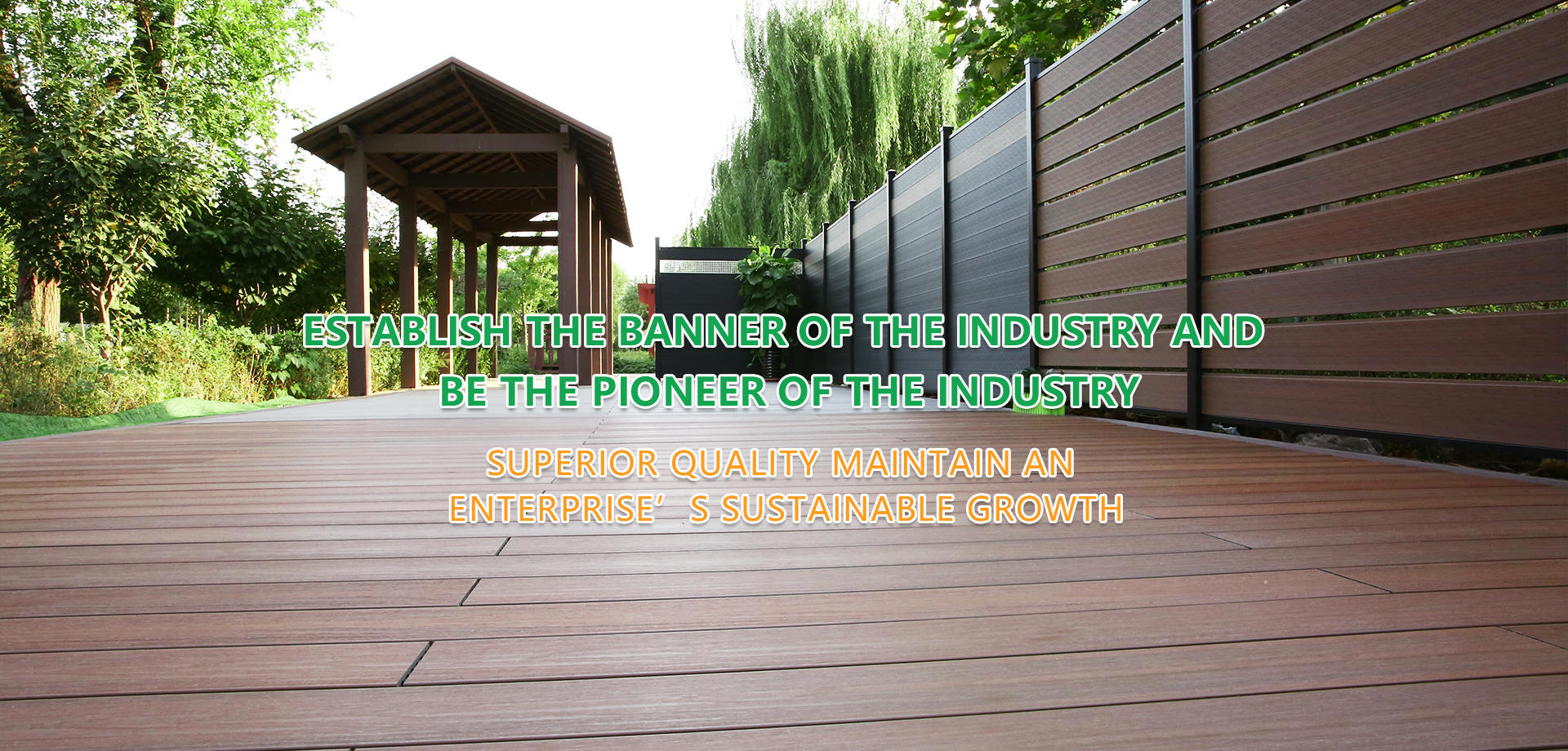 Co-extrusion WPC, Decking, Wall Cladding, Railing Pergola&Pavilion ...